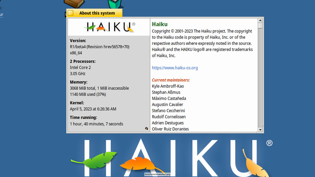 Your Haiku hardware - Hardware - Haiku Community