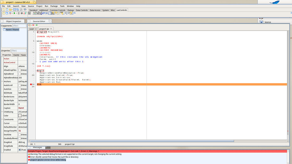 Lazarus-IDE - Software - Haiku Community