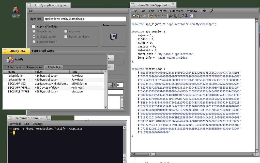 [SOLVED] Icons & rdef - Help - Haiku Community