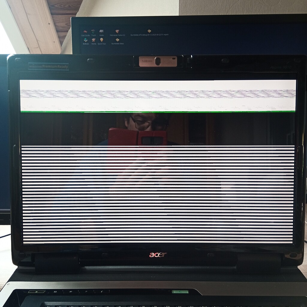 Broken display output on Acer Aspire 9813WKMi - Hardware - Haiku Community