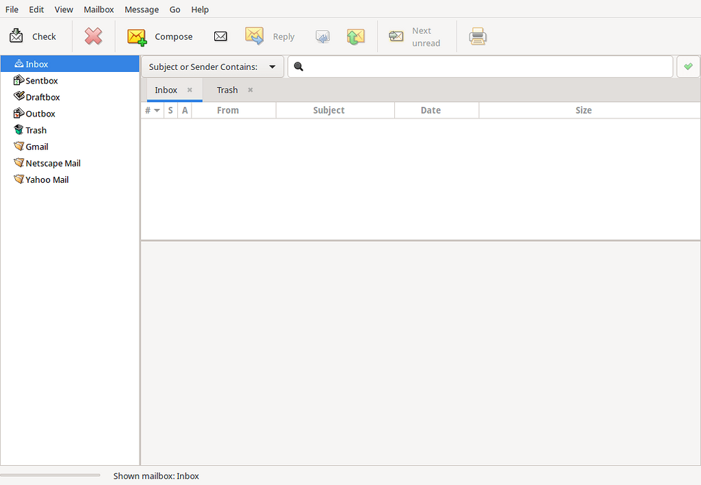 Balsa E-mail App Questions - Ports - Haiku Community